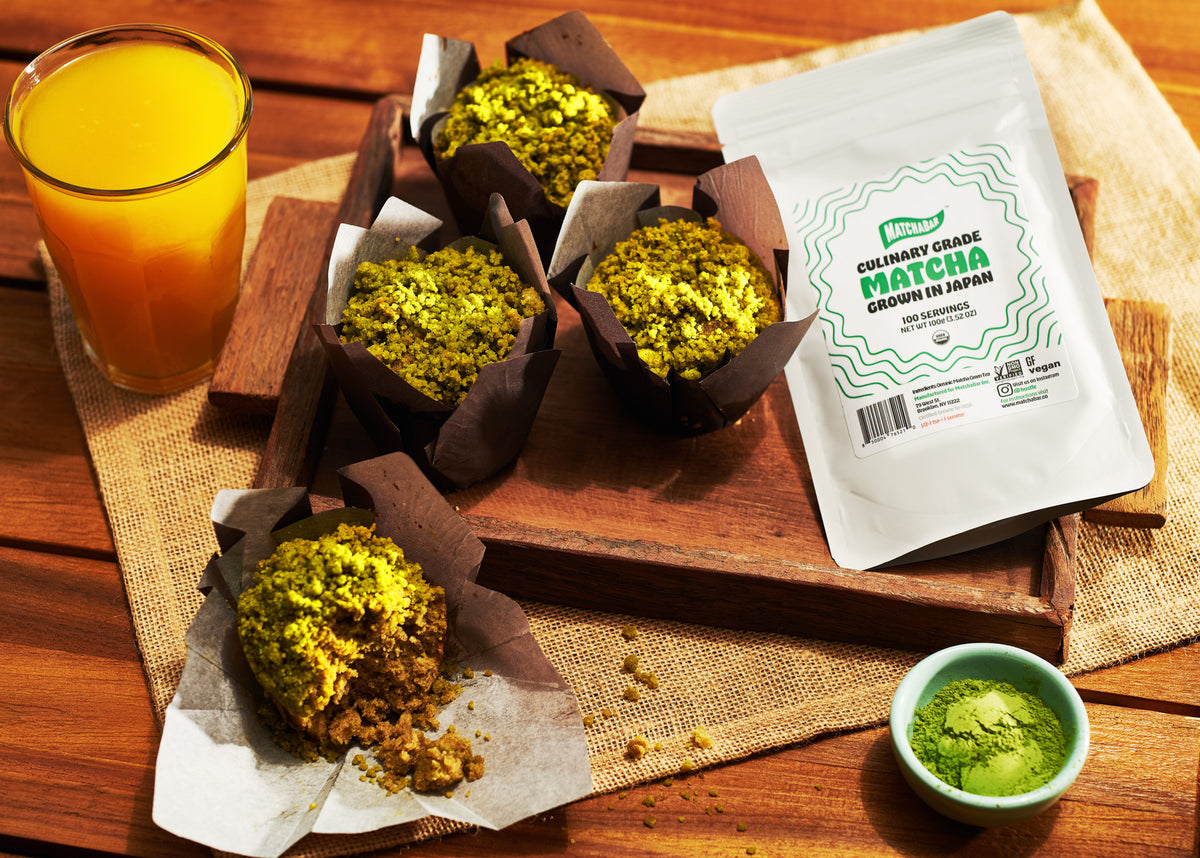 Matcha Muffin Crumble by MatchaBar