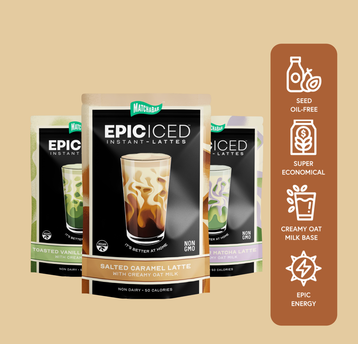Epic Iced Instant Latte 30-Lattes (3-Pack)
